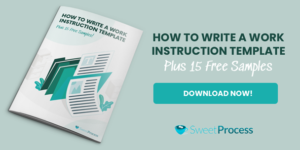 How To Write an Effective Work Instruction Template: A Step-by-Step ...