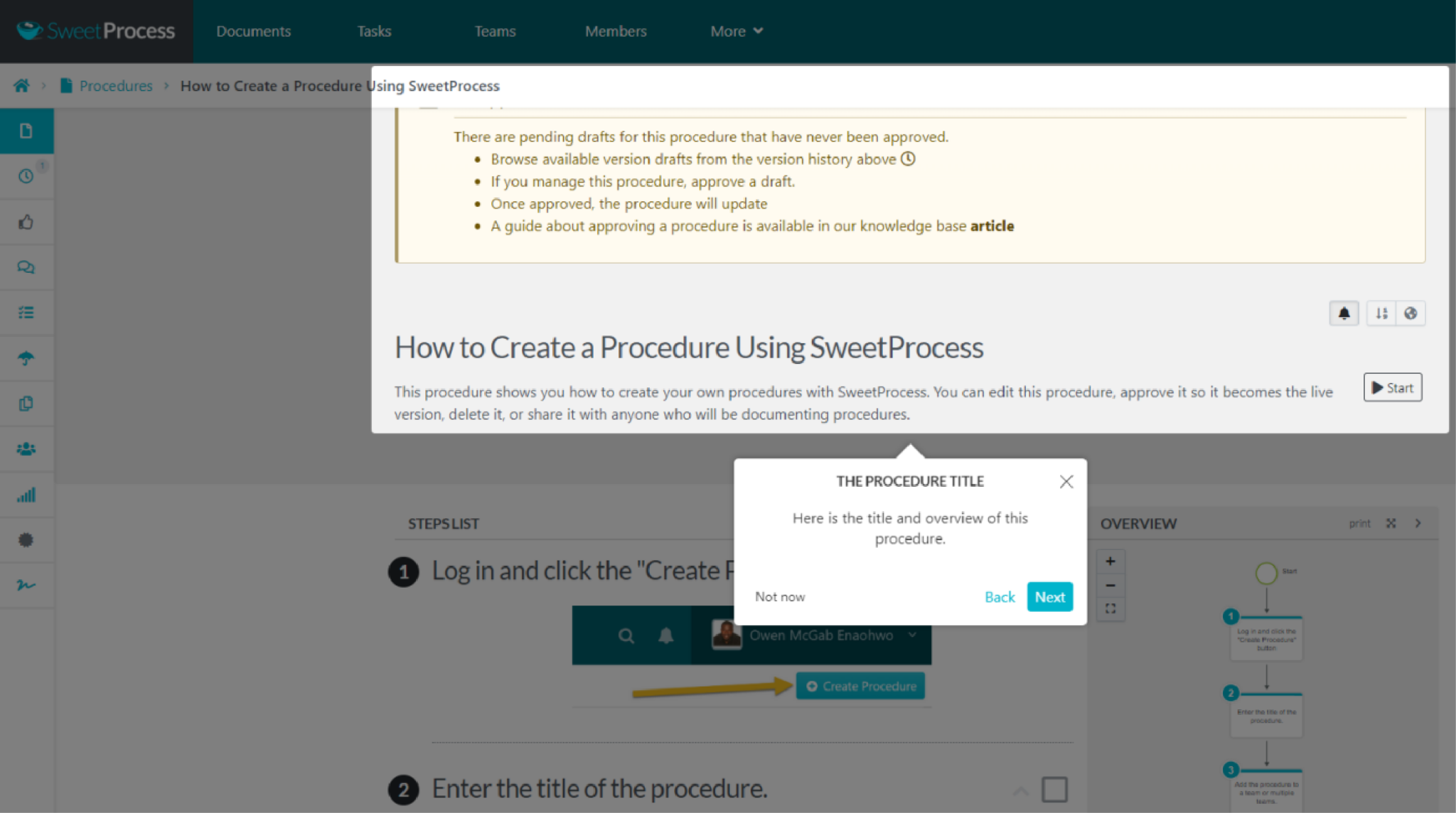 Whale Vs SweetProcess: Which is better for documenting your procedures ...