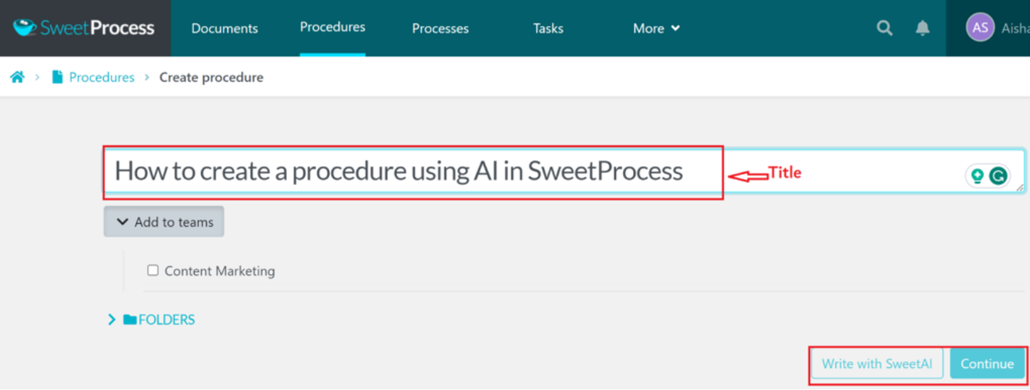 Record SOPs With the SweetProcess Chrome Extension