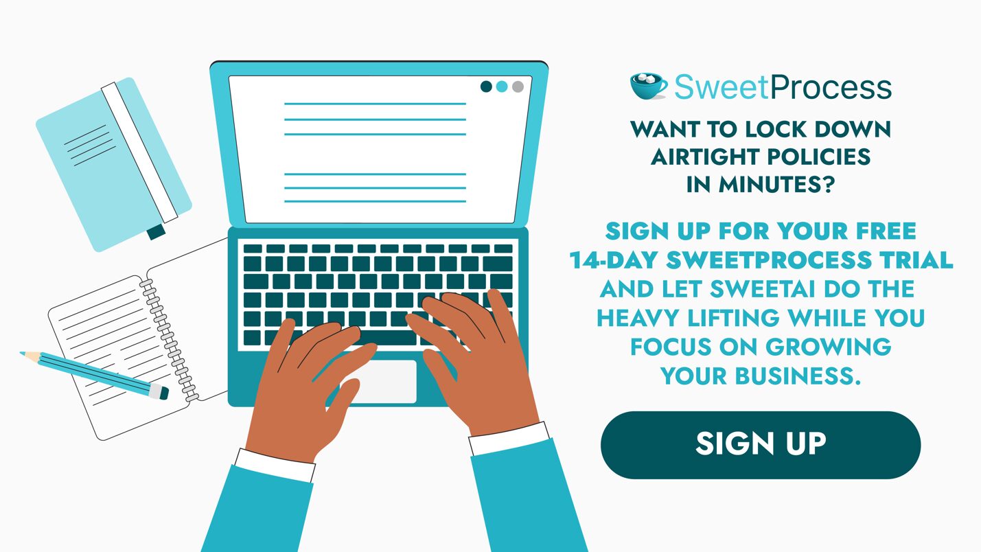Generate Policies and Procedures With SweetProcess AI — Fast