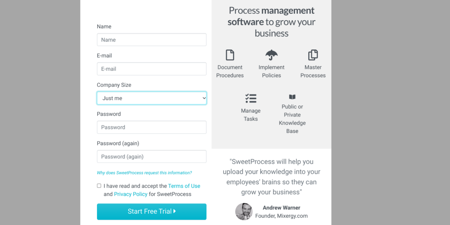 Generate Policies and Procedures With SweetProcess AI — Fast
