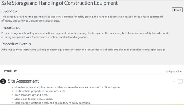 How To Create an SOP For Construction Companies [+Examples]